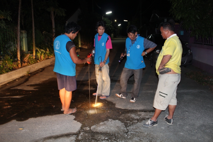 การประปาส่วนภูมิภาคสาขาตาก ตรวจหาท่อแตกท่อรั่วด้วยวิธี passive control ...