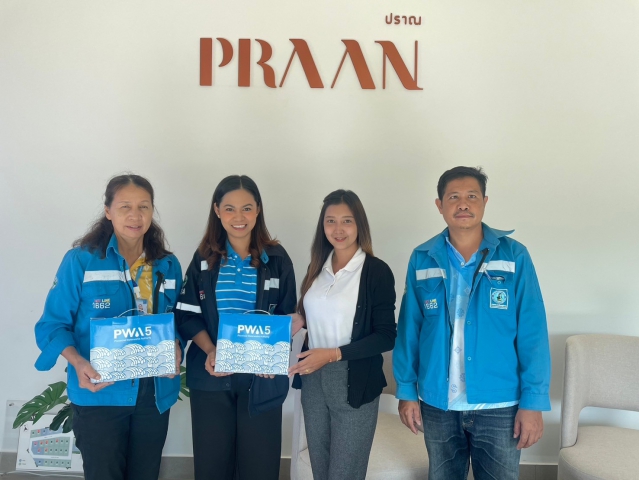 กปภ.สาขาหาดใหญ่ (พ) ตรวจเยี่ยมโครงการหมู่บ้าน PRAAN เพื่อติดตามการใช้ ...